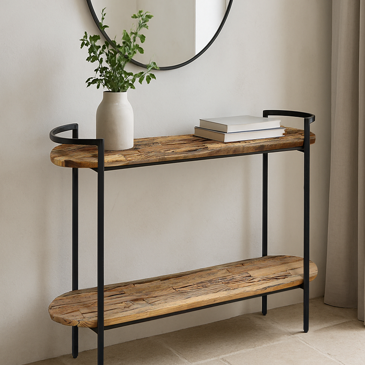 Duke Reclaimed Wood Console Table – FABLEROOM