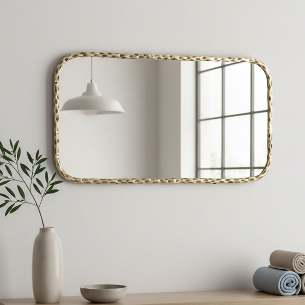 Lucent Wall Iron Mirror – FABLEROOM