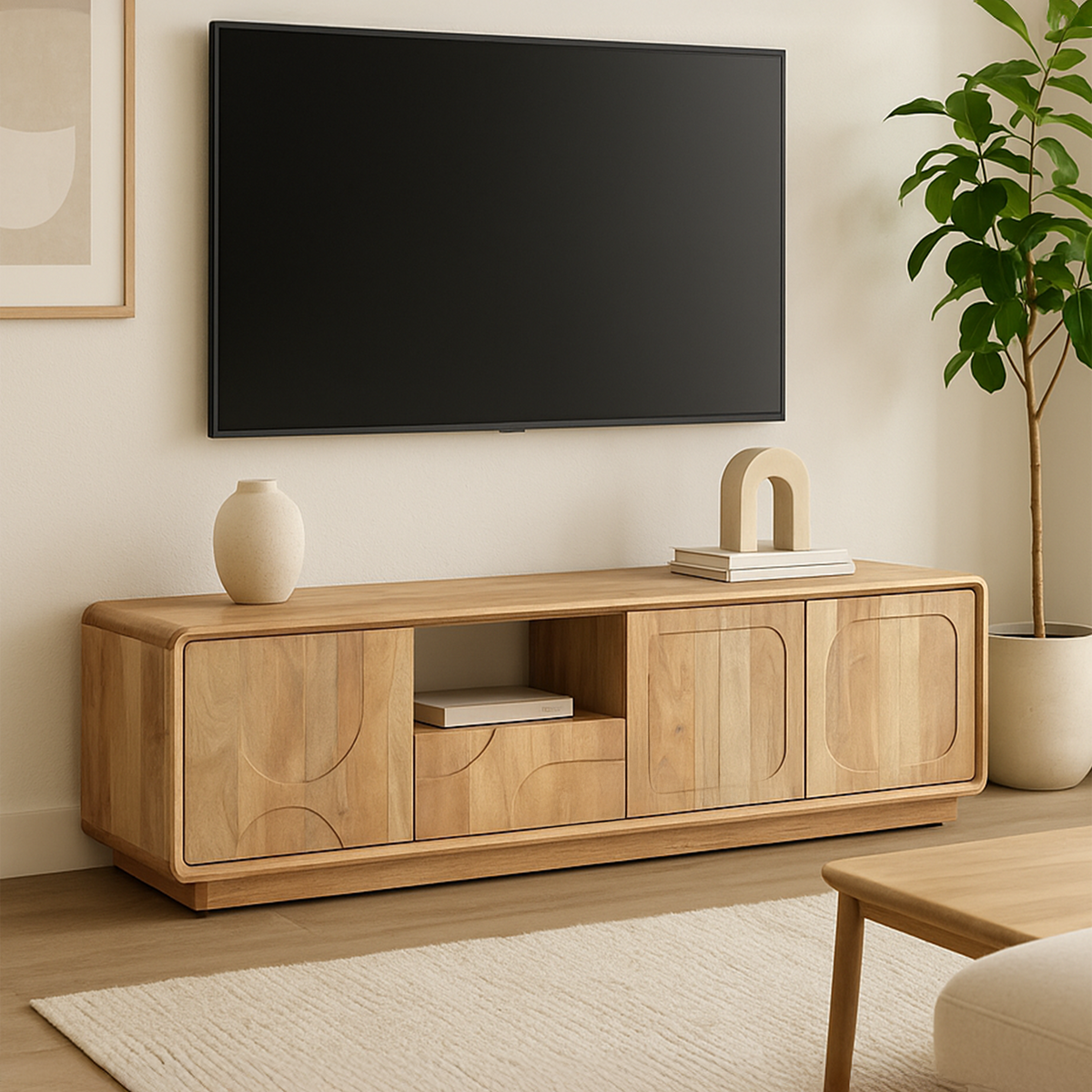Aura Three Door TV Media Unit – FABLEROOM