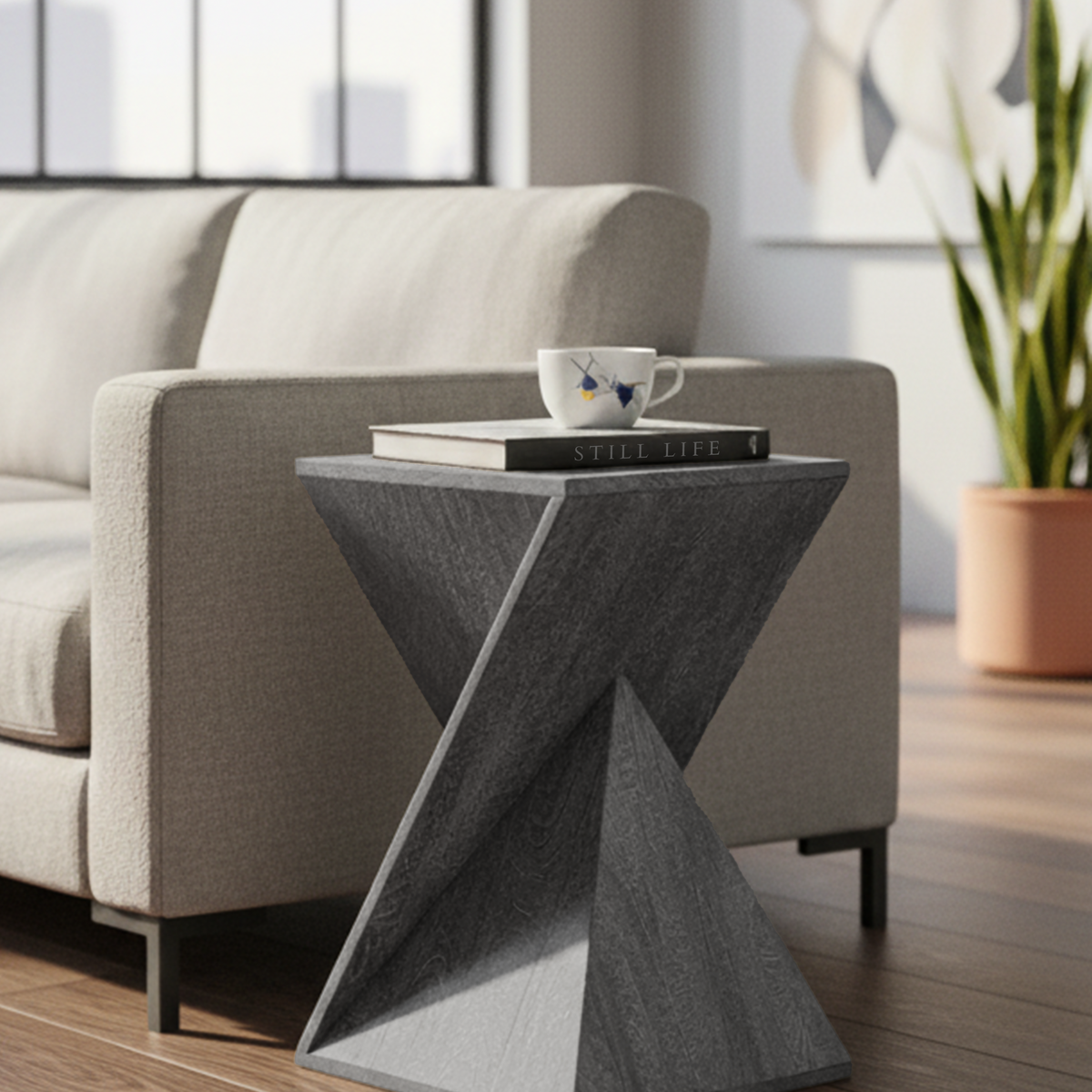 Zyra Z-Shaped Side Table – FABLEROOM