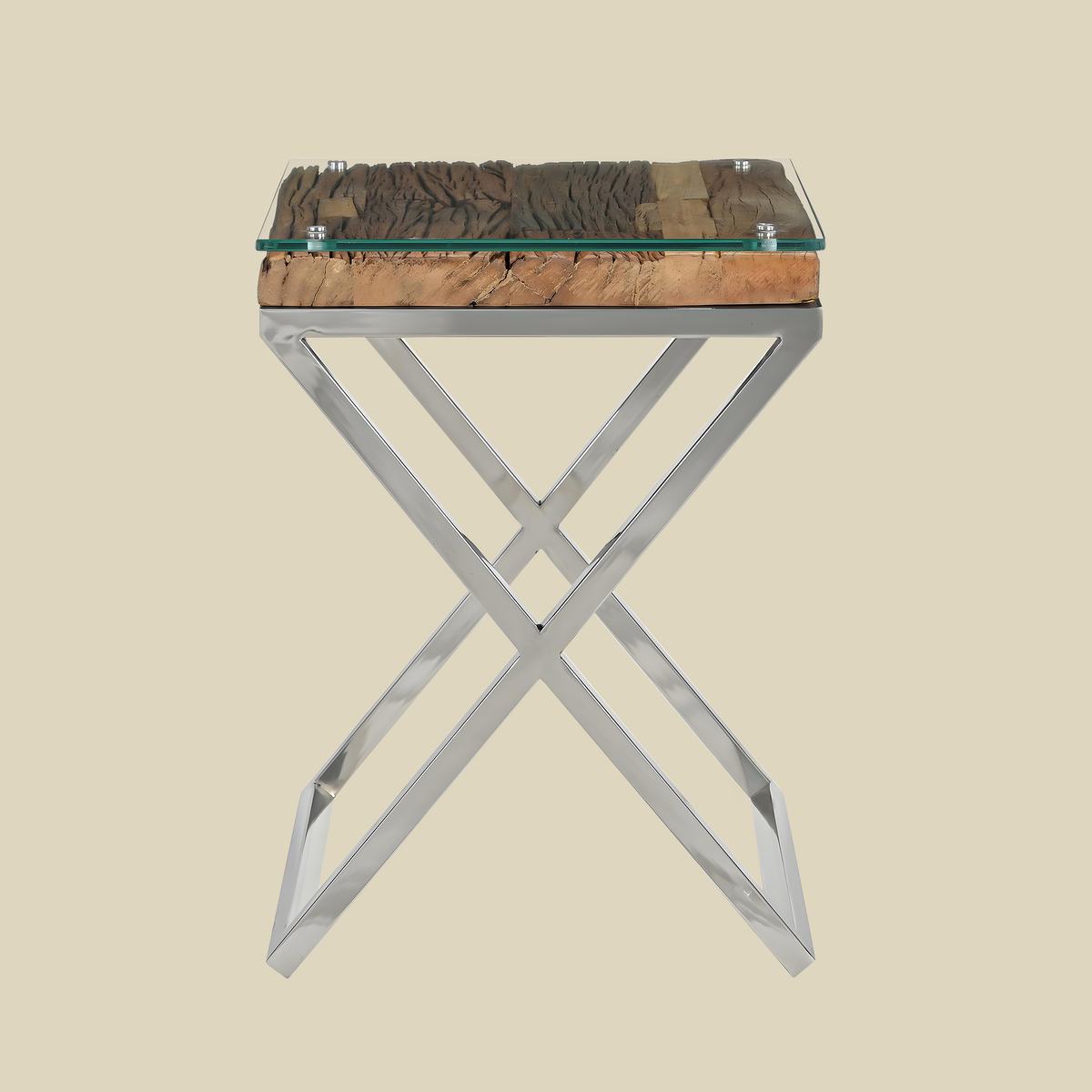 Aria Reclaimed Wood Side Table – FABLEROOM