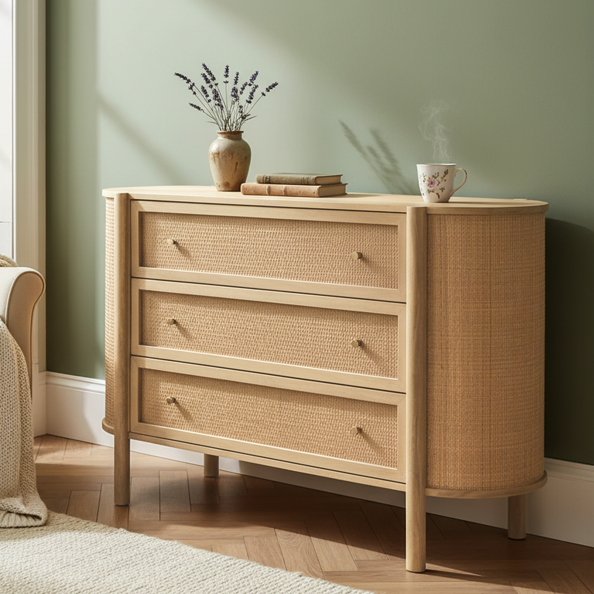 Soren Three Drawer Chest – FABLEROOM