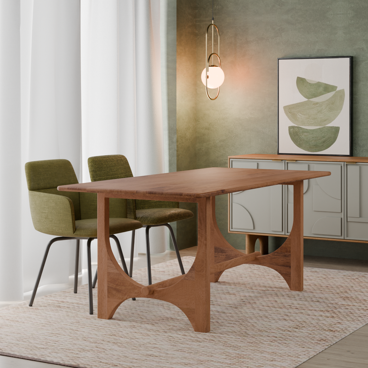 Grace Wooden Dining Table – FABLEROOM